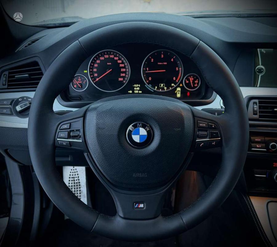 Pelēks BMW 520 2012 Tauragė, ar dzinēja tilpumu 2.00 L un nobraukumu 248 tūkst. km par 8400 €, foto 37 vietnē AUTOMOTO.COM.LV