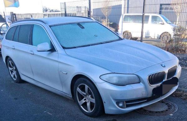 Pelēks BMW 520 2012 Marijampole, ar dzinēja tilpumu 2.00 L un nobraukumu 300 tūkst. km par 5200 €, foto 2 vietnē AUTOMOTO.COM.LV