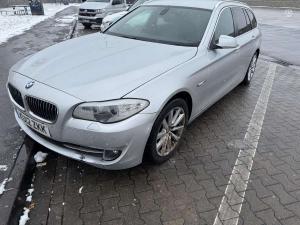 Grey BMW 520 2012 in Siauliai, with an engine capacity of 2.00 L and mileage of 251 thousand km for 3150 €, photo  on AUTOMOTO.COM.LV