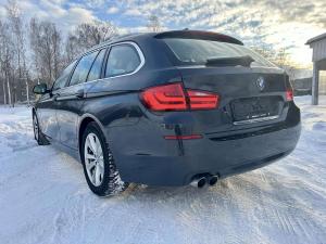 Grey BMW 520 2012 in Utena, with an engine capacity of 2.00 L and mileage of 336 thousand km for 6950 €, photo 7 on AUTOMOTO.COM.LV