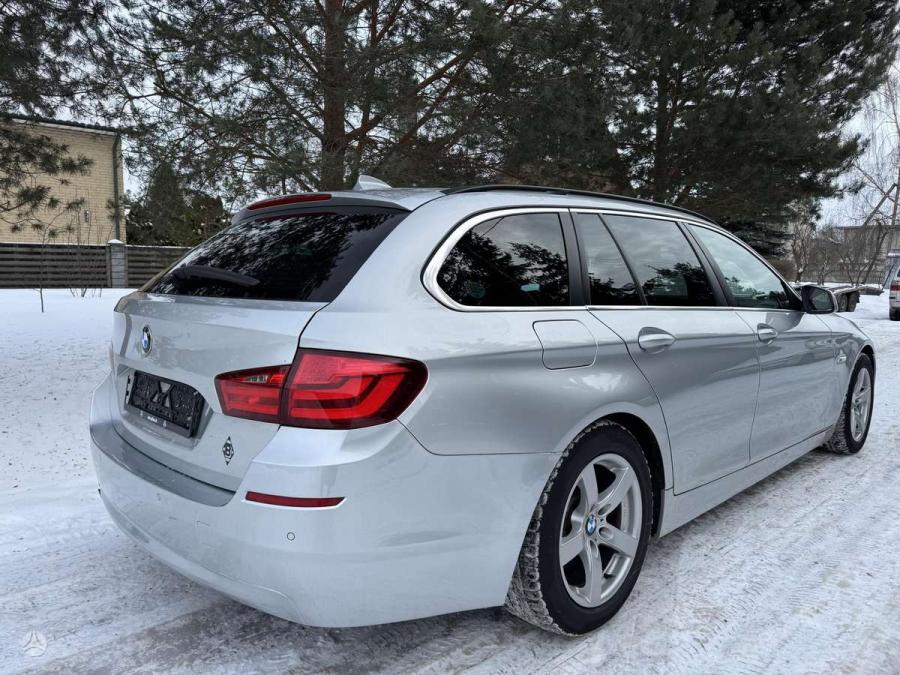 Grey BMW 520 2012 in Marijampole, with an engine capacity of 2.00 L and mileage of 340 thousand km for 6700 €, photo 5 on AUTOMOTO.COM.LV