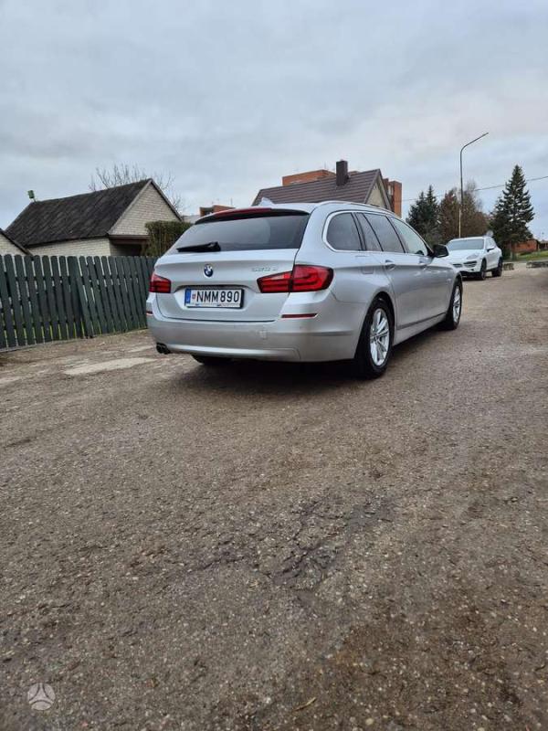 Grey BMW 520 2012 in Ariogala, with an engine capacity of 2.00 L and mileage of 370 thousand km for 6550 €, photo 5 on AUTOMOTO.COM.LV