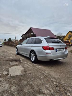 Grey BMW 520 2012 in Ariogala, with an engine capacity of 2.00 L and mileage of 370 thousand km for 6550 €, photo 7 on AUTOMOTO.COM.LV