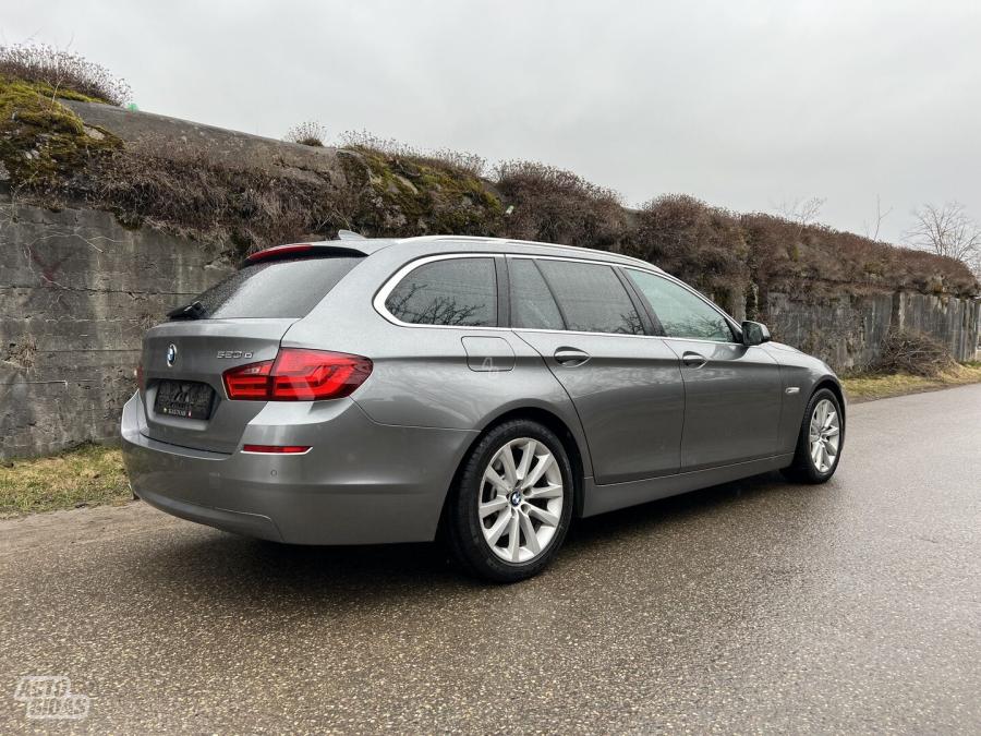 Grey BMW 520 2012 in Kaunas, with an engine capacity of 2.00 L and mileage of 316 thousand km for 9999 €, photo 7 on AUTOMOTO.COM.LV