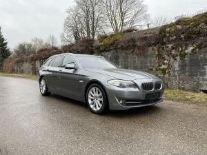 Grey BMW 520 2012 in Kaunas, with an engine capacity of 2.00 L and mileage of 316 thousand km for 9999 €, photo 9 on AUTOMOTO.COM.LV