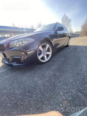 Grey BMW 520 2012 in Riga, with an engine capacity of 2.00 L and mileage of 340 thousand km for 6660 €, photo 4 on AUTOMOTO.COM.LV