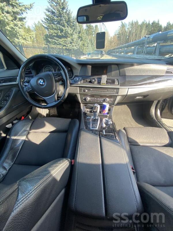 Pelēks BMW 520 2012 Rīga, ar dzinēja tilpumu 2.00 L un nobraukumu 340 tūkst. km par 6660 €, foto 10 vietnē AUTOMOTO.COM.LV