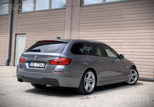 Pelēks BMW 520 2012 Jelgava, ar dzinēja tilpumu 2.00 L un nobraukumu 313 tūkst. km par 9950 €, foto 5 vietnē AUTOMOTO.COM.LV
