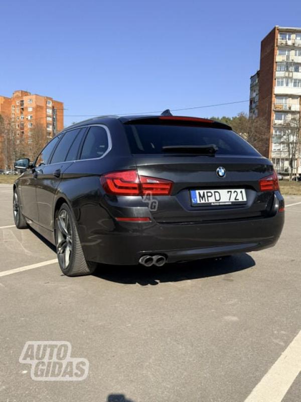 Grey BMW 520 2012 in Kaunas, with an engine capacity of 2.00 L and mileage of 322 thousand km for 8800 €, photo 3 on AUTOMOTO.COM.LV