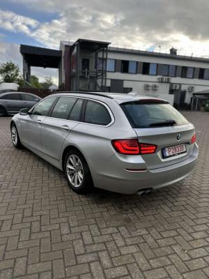 Grey BMW 520 2012 in Kaunas, with an engine capacity of 2.00 L and mileage of 401 thousand km for 5900 €, photo 8 on AUTOMOTO.COM.LV