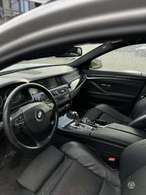 Grey BMW 520 2012 in Kaunas, with an engine capacity of 2.00 L and mileage of 401 thousand km for 5900 €, photo 10 on AUTOMOTO.COM.LV