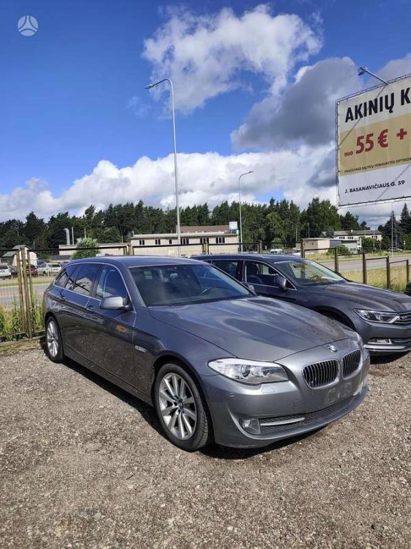 Pelēks BMW 520 2012 Utena, ar dzinēja tilpumu 2.00 L un nobraukumu 387 tūkst. km par 5600 €, foto 3 vietnē AUTOMOTO.COM.LV