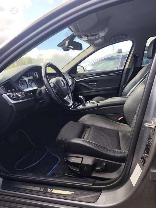 Pelēks BMW 520 2012 Utena, ar dzinēja tilpumu 2.00 L un nobraukumu 387 tūkst. km par 5600 €, foto 6 vietnē AUTOMOTO.COM.LV