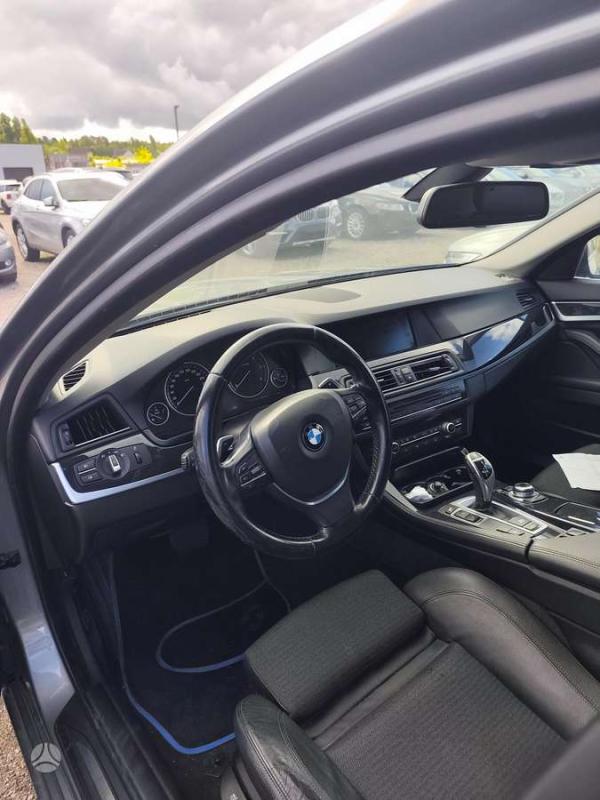 Pelēks BMW 520 2012 Utena, ar dzinēja tilpumu 2.00 L un nobraukumu 387 tūkst. km par 5600 €, foto 7 vietnē AUTOMOTO.COM.LV