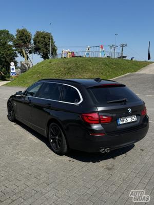 Grey BMW 520 2012 in Anyksciai, with an engine capacity of 2.00 L and mileage of 282 thousand km for 8500 €, photo 9 on AUTOMOTO.COM.LV