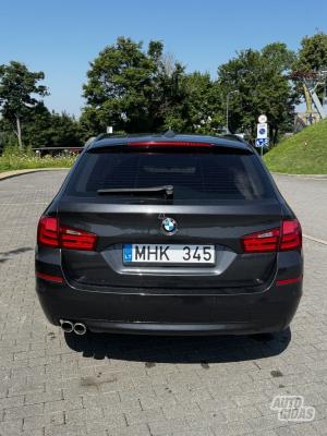 Grey BMW 520 2012 in Anyksciai, with an engine capacity of 2.00 L and mileage of 282 thousand km for 8500 €, photo 10 on AUTOMOTO.COM.LV
