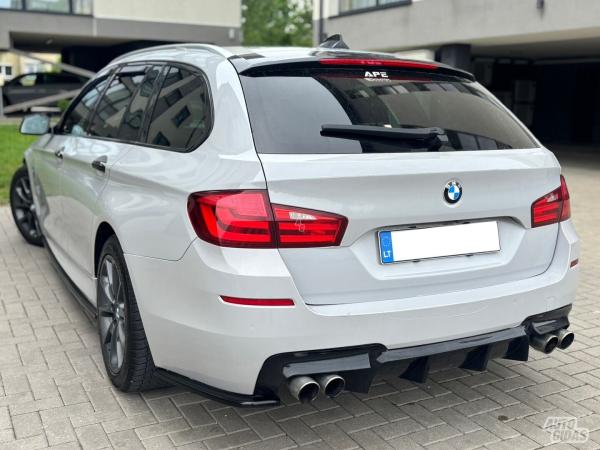 Grey BMW 520 2012 in Kaunas, with an engine capacity of 2.00 L and mileage of 350 thousand km for 7700 €, photo 10 on AUTOMOTO.COM.LV