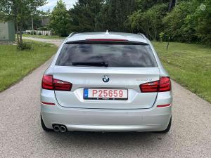 Grey BMW 520 2012 in Jonava, with an engine capacity of 2.00 L and mileage of 341 thousand km for 6900 €, photo 7 on AUTOMOTO.COM.LV