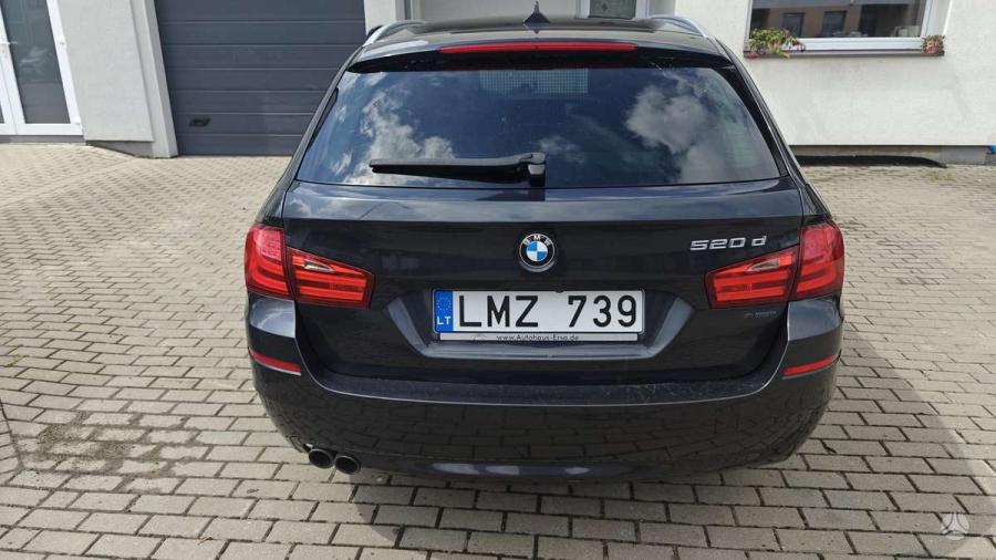 Pelēks BMW 520 2012 Kauņa, ar dzinēja tilpumu 2.00 L un nobraukumu 395 tūkst. km par 7500 €, foto 7 vietnē AUTOMOTO.COM.LV