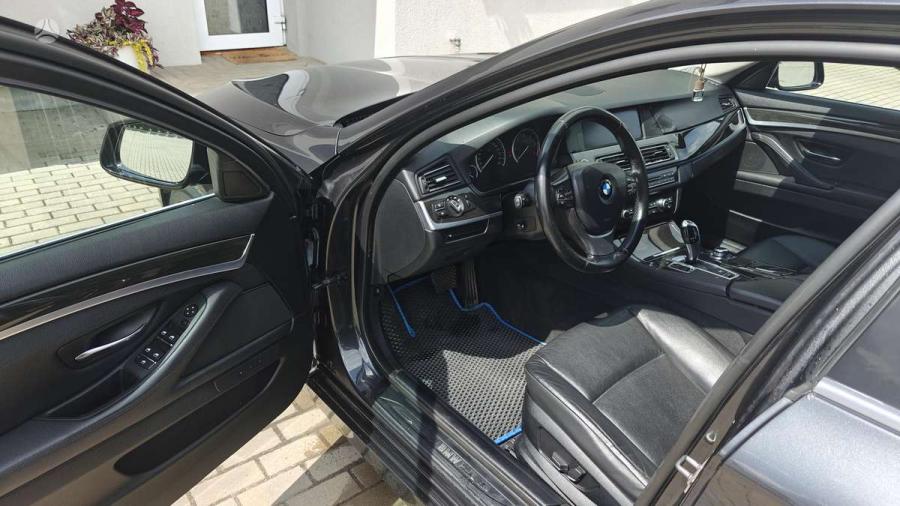 Pelēks BMW 520 2012 Kauņa, ar dzinēja tilpumu 2.00 L un nobraukumu 395 tūkst. km par 7500 €, foto 11 vietnē AUTOMOTO.COM.LV