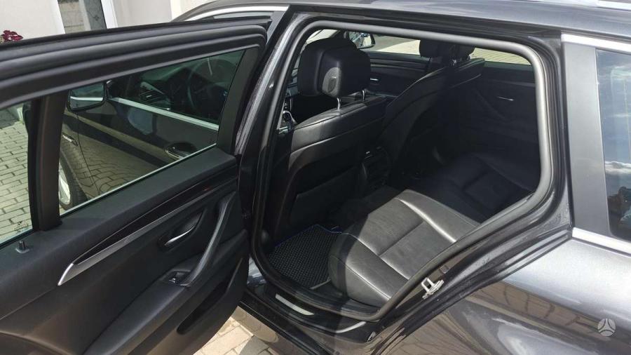 Pelēks BMW 520 2012 Kauņa, ar dzinēja tilpumu 2.00 L un nobraukumu 395 tūkst. km par 7500 €, foto 12 vietnē AUTOMOTO.COM.LV