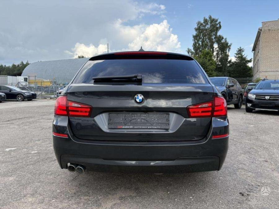 Grey BMW 520 2012 in Radviliskis, with an engine capacity of 2.00 L and mileage of 340 thousand km for 6750 €, photo 7 on AUTOMOTO.COM.LV