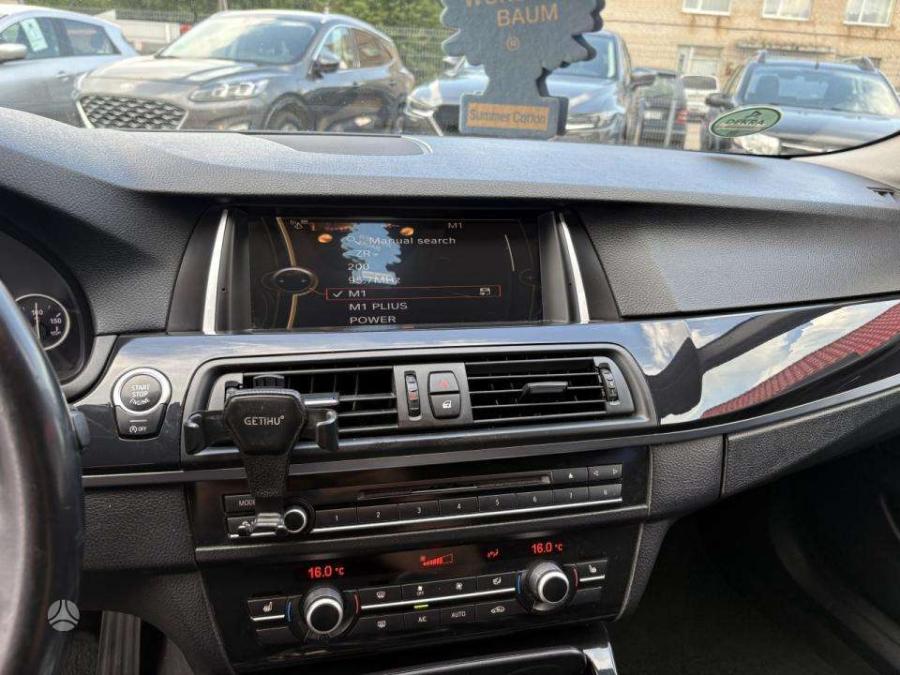 Grey BMW 520 2012 in Radviliskis, with an engine capacity of 2.00 L and mileage of 340 thousand km for 6750 €, photo 18 on AUTOMOTO.COM.LV