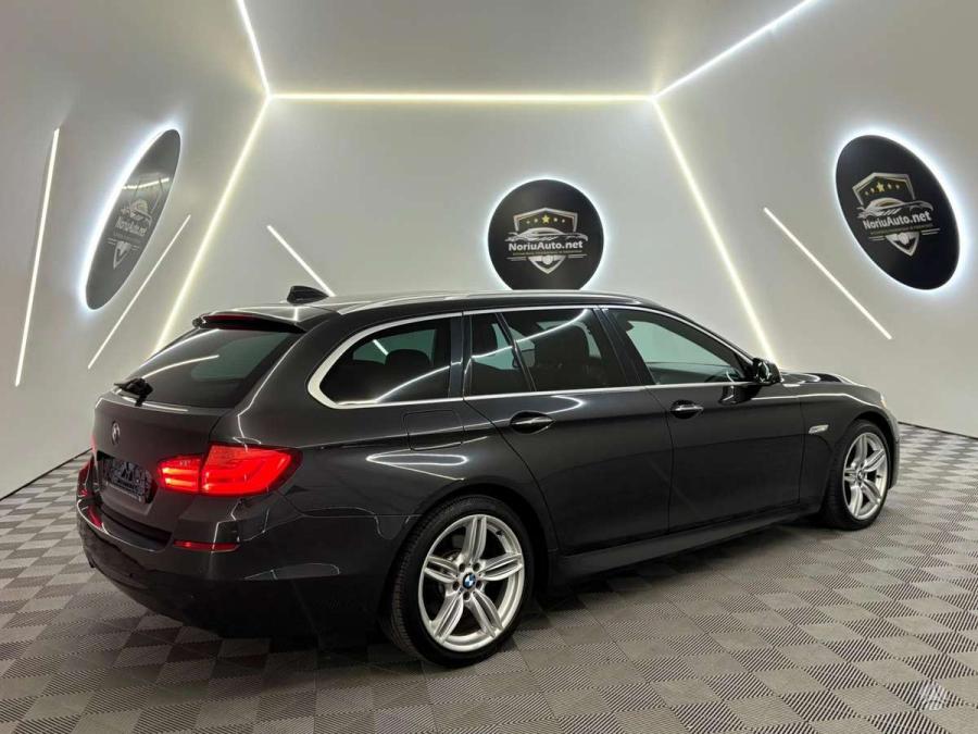 Grey BMW 520 2012 in Marijampole, with an engine capacity of 2.00 L and mileage of 312 thousand km for 9999 €, photo 22 on AUTOMOTO.COM.LV