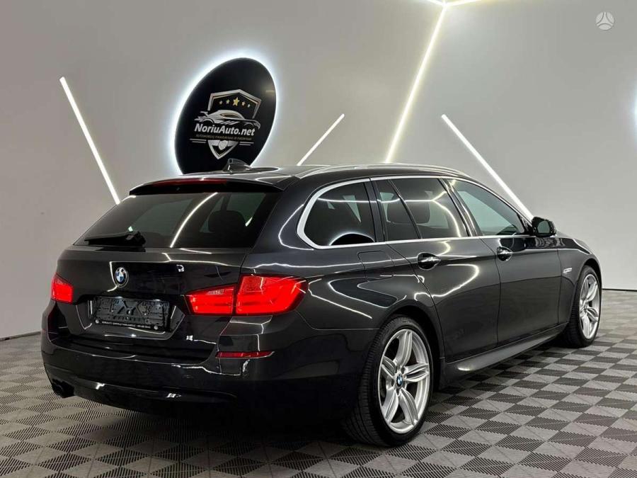 Grey BMW 520 2012 in Marijampole, with an engine capacity of 2.00 L and mileage of 312 thousand km for 9999 €, photo 29 on AUTOMOTO.COM.LV