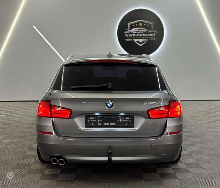 Grey BMW 520 2012 in Marijampole, with an engine capacity of 2.00 L and mileage of 218 thousand km for 8750 €, photo 32 on AUTOMOTO.COM.LV