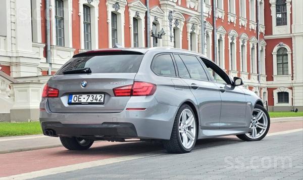 Pelēks BMW 520 2012 Jelgava, ar dzinēja tilpumu 2.00 L un nobraukumu 0 tūkst. km par 8990 €, foto 5 vietnē AUTOMOTO.COM.LV