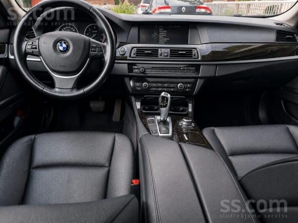 Grey BMW 520 2012 in Riga, with an engine capacity of 2.00 L and mileage of 363 thousand km for 7990 €, photo 6 on AUTOMOTO.COM.LV