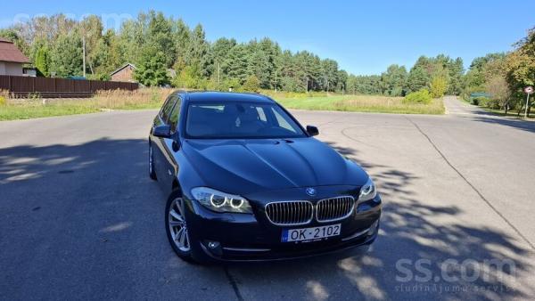 Pelēks BMW 520 2012 Daugavpils, ar dzinēja tilpumu 2.00 L un nobraukumu 340 tūkst. km par 8000 €, foto 1 vietnē AUTOMOTO.COM.LV