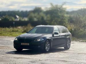 Grey BMW 520 2012 in Kaunas, with an engine capacity of 2.00 L and mileage of 314 thousand km for 8400 €, photo 4 on AUTOMOTO.COM.LV