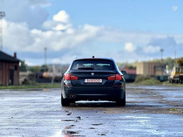 Grey BMW 520 2012 in Kaunas, with an engine capacity of 2.00 L and mileage of 314 thousand km for 8400 €, photo 7 on AUTOMOTO.COM.LV