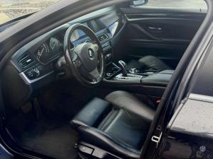 Grey BMW 520 2012 in Kaunas, with an engine capacity of 2.00 L and mileage of 314 thousand km for 8400 €, photo 11 on AUTOMOTO.COM.LV
