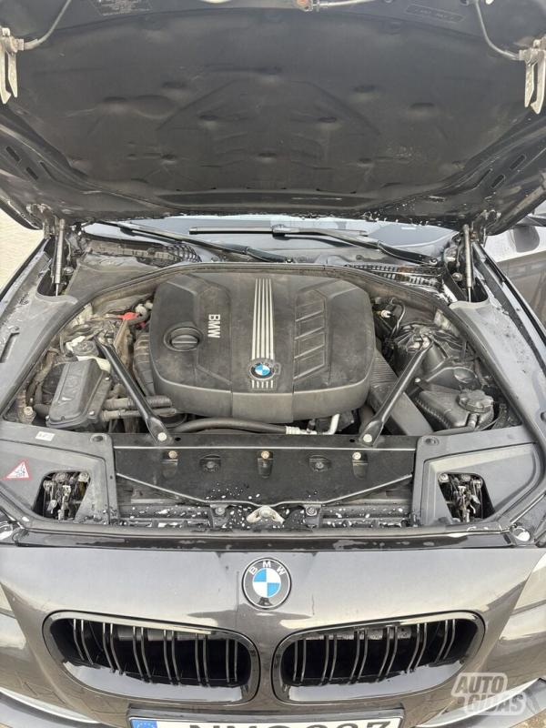 Grey BMW 520 2012 in Taurage, with an engine capacity of 2.00 L and mileage of 269 thousand km for 6450 €, photo 10 on AUTOMOTO.COM.LV