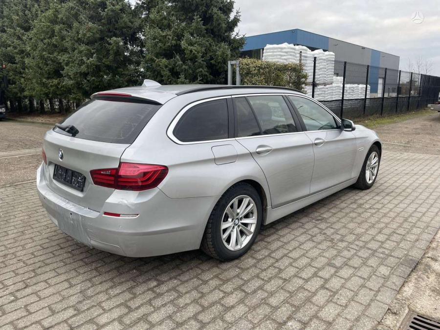 Grey BMW 520 2013 in Marijampole, with an engine capacity of 2.00 L and mileage of 284 thousand km for 5850 €, photo 6 on AUTOMOTO.COM.LV