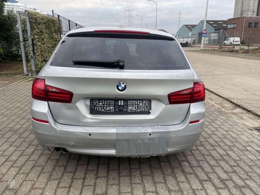 Grey BMW 520 2013 in Marijampole, with an engine capacity of 2.00 L and mileage of 284 thousand km for 5850 €, photo 7 on AUTOMOTO.COM.LV