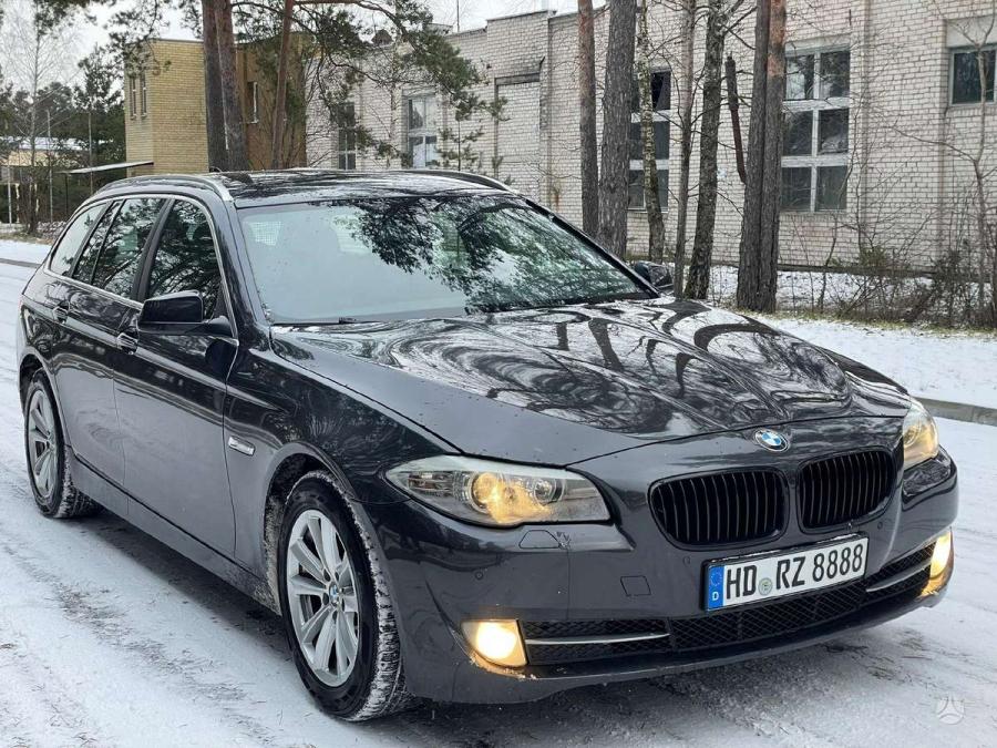 Pelēks BMW 520 2013 Varėna, ar dzinēja tilpumu 2.00 L un nobraukumu 323 tūkst. km par 7500 €, foto 1 vietnē AUTOMOTO.COM.LV