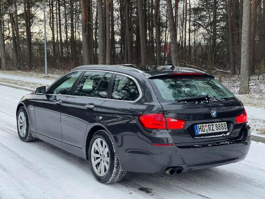 Pelēks BMW 520 2013 Varėna, ar dzinēja tilpumu 2.00 L un nobraukumu 323 tūkst. km par 7500 €, foto 6 vietnē AUTOMOTO.COM.LV