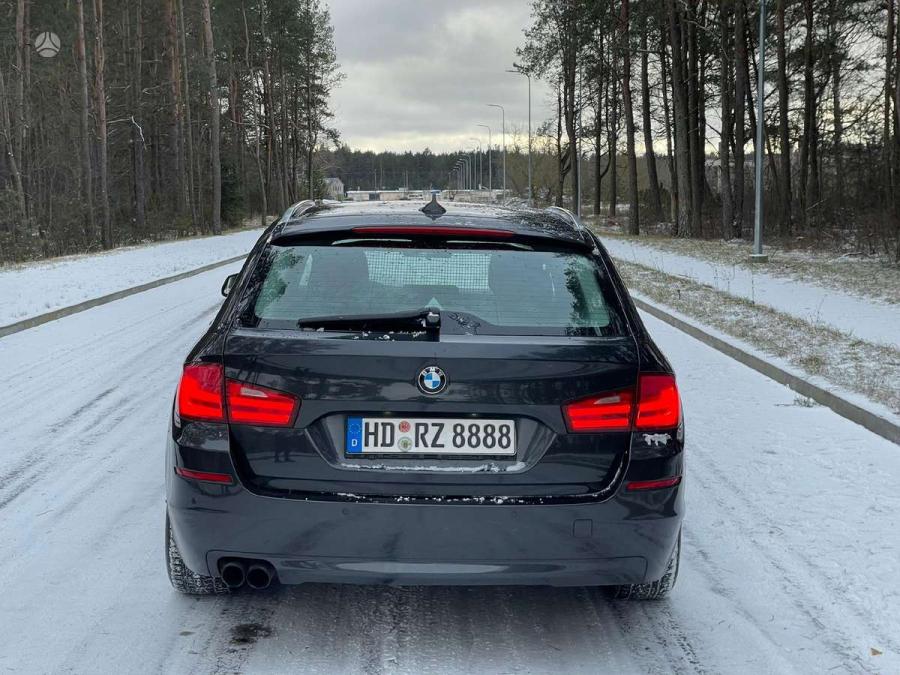 Pelēks BMW 520 2013 Varėna, ar dzinēja tilpumu 2.00 L un nobraukumu 323 tūkst. km par 7500 €, foto 7 vietnē AUTOMOTO.COM.LV