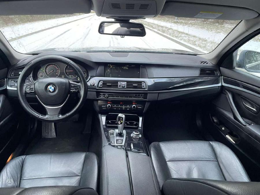 Pelēks BMW 520 2013 Varėna, ar dzinēja tilpumu 2.00 L un nobraukumu 323 tūkst. km par 7500 €, foto 11 vietnē AUTOMOTO.COM.LV