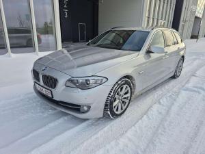 Pelēks BMW 520 2013 Viļņa, ar dzinēja tilpumu 2.00 L un nobraukumu 260 tūkst. km par 7250 €, foto  vietnē AUTOMOTO.COM.LV