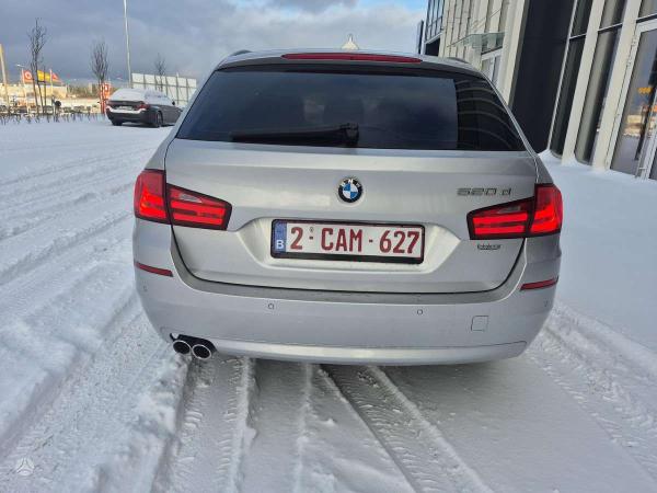 Pelēks BMW 520 2013 Viļņa, ar dzinēja tilpumu 2.00 L un nobraukumu 260 tūkst. km par 7250 €, foto 3 vietnē AUTOMOTO.COM.LV