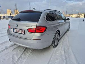 Grey BMW 520 2013 in Vilnius, with an engine capacity of 2.00 L and mileage of 260 thousand km for 7250 €, photo 6 on AUTOMOTO.COM.LV