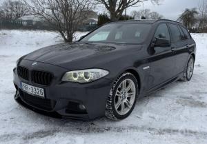 Grey BMW 520 2013 in Valmiera, with an engine capacity of 2.00 L and mileage of 308 thousand km for 12000 €, photo  on AUTOMOTO.COM.LV