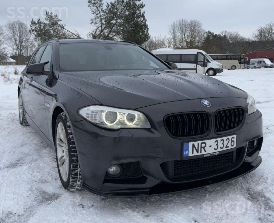 Pelēks BMW 520 2013 Valmiera, ar dzinēja tilpumu 2.00 L un nobraukumu 308 tūkst. km par 12000 €, foto 2 vietnē AUTOMOTO.COM.LV