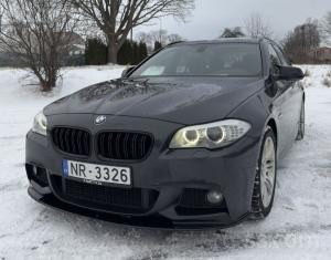 Pelēks BMW 520 2013 Valmiera, ar dzinēja tilpumu 2.00 L un nobraukumu 308 tūkst. km par 12000 €, foto 4 vietnē AUTOMOTO.COM.LV