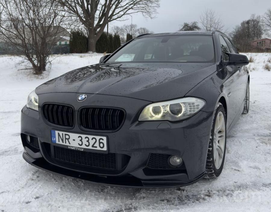 Pelēks BMW 520 2013 Valmiera, ar dzinēja tilpumu 2.00 L un nobraukumu 308 tūkst. km par 12000 €, foto 4 vietnē AUTOMOTO.COM.LV